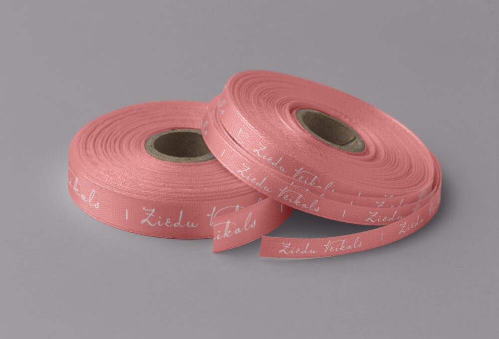 Imprinted ribbon production | Printing production | Tipografijas.lv